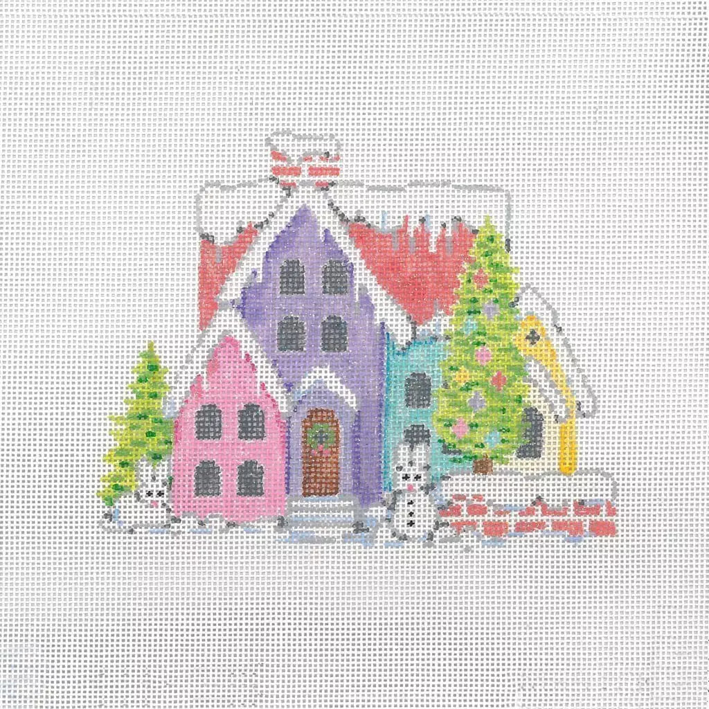 Xmas House VIII – April — Needlepoint Junction