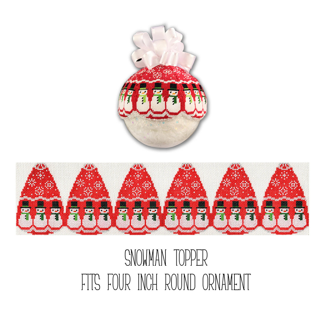 Topper - Snowman SA-XO 83 — Needlepoint Junction