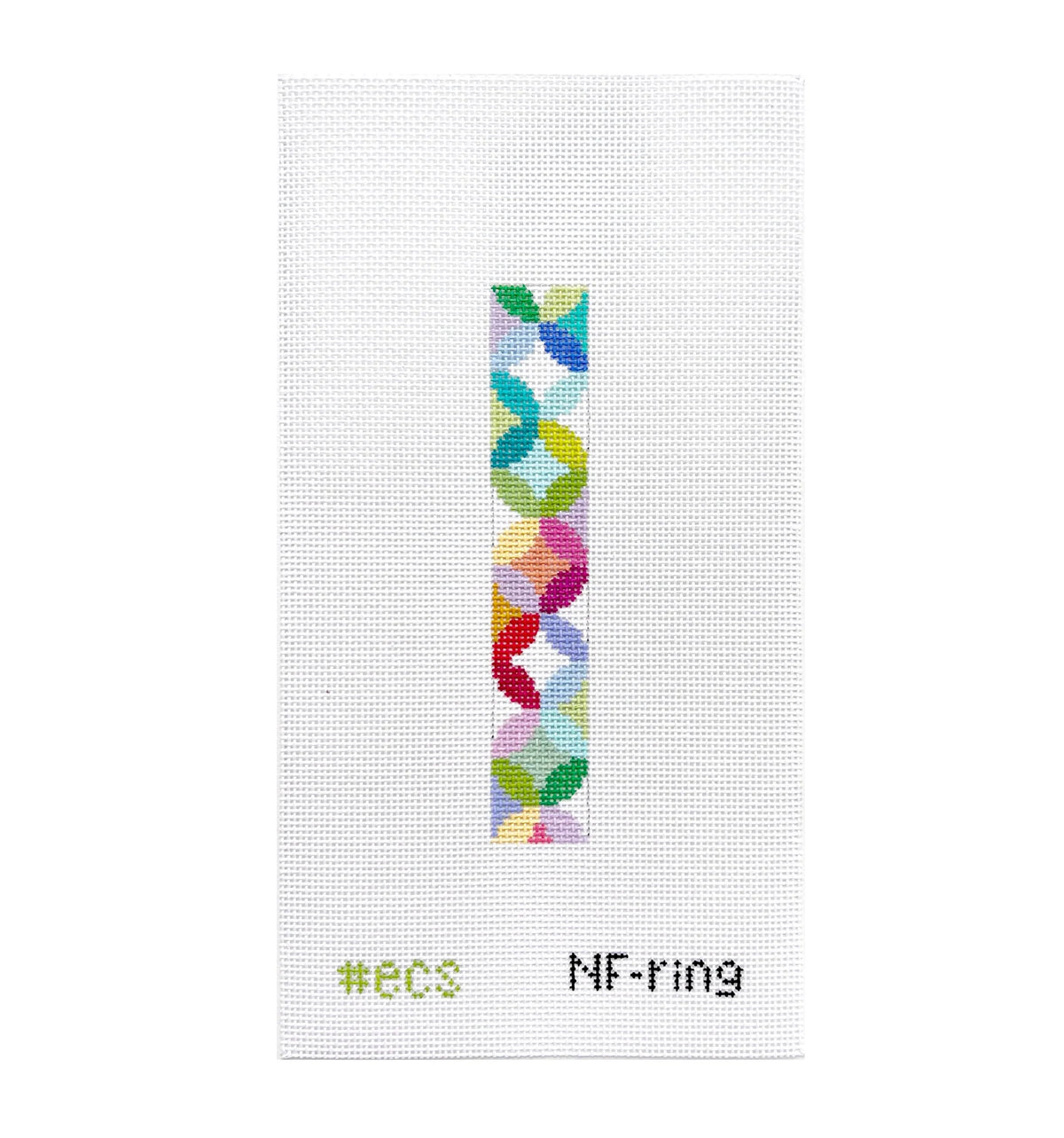 ECS Quilt Ring key fob NF-RING — Needlepoint Junction