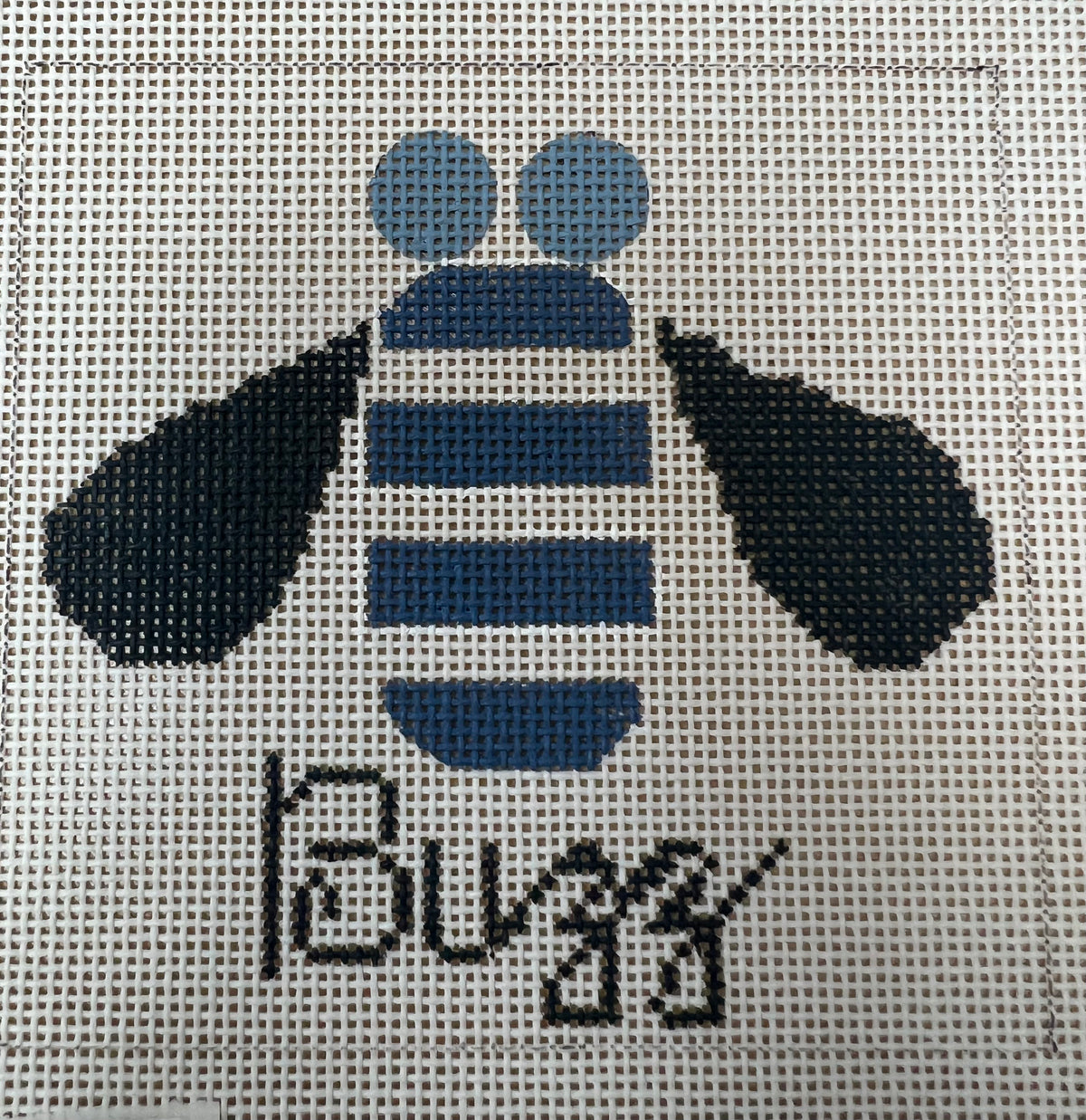Buzzy Bee A207 Blue — Needlepoint Junction