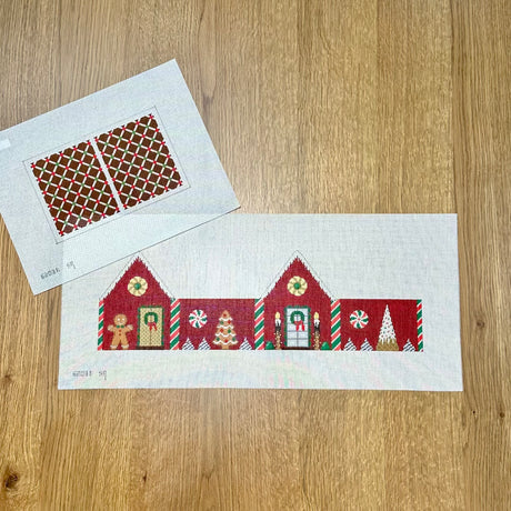 Red Velvet, Chocolate Trellis Gingerbread House SR6203 — Needlepoint ...