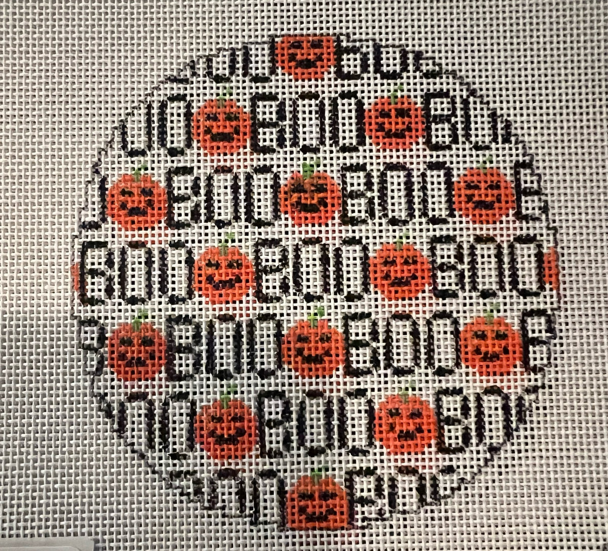 Boo Round — Needlepoint Junction