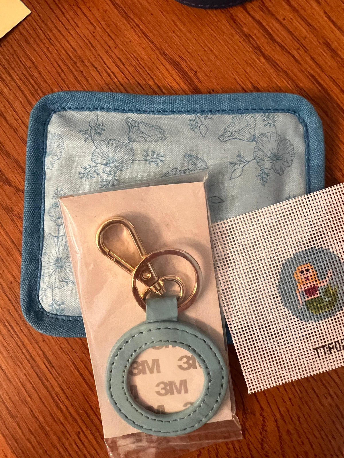 Pack N Go Key Fob Kit Mermaid — Needlepoint Junction