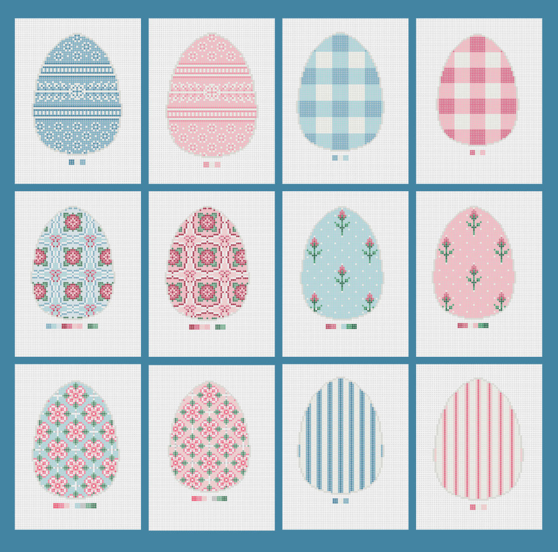 Easter Eggs 2025 Exclusively Ours — Needlepoint Junction