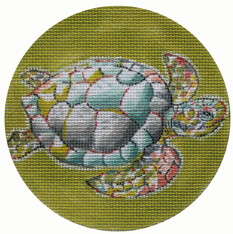 Turtle on Lime PLD-SK-1829 — Needlepoint Junction